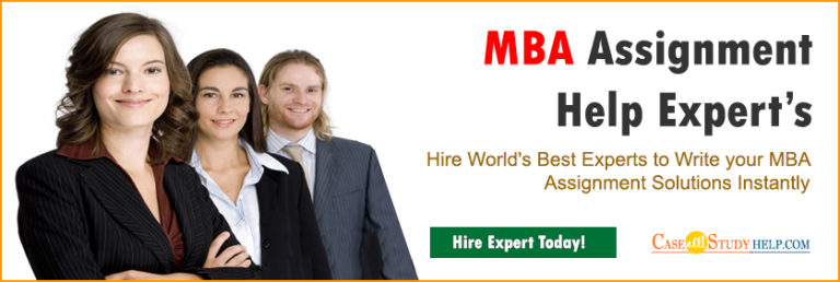 Hire World's Best Experts to Write your MBA Assignment Solutions Instantly