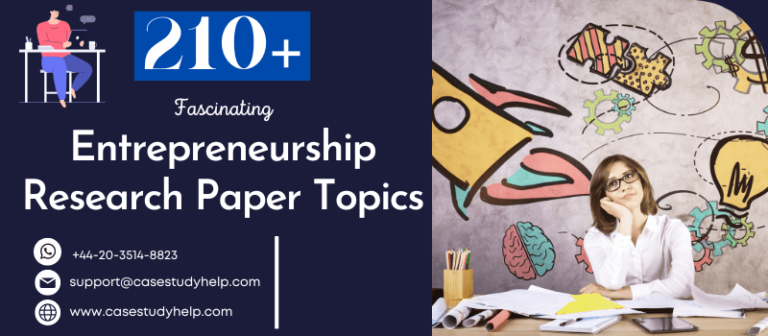 210+ Fascinating Entrepreneurship Research Paper Topics of 2026