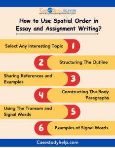 How to Use Spatial Order in Essay and Assignment Writing?