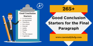 265+ Good Conclusion Starters for the Final Paragraph