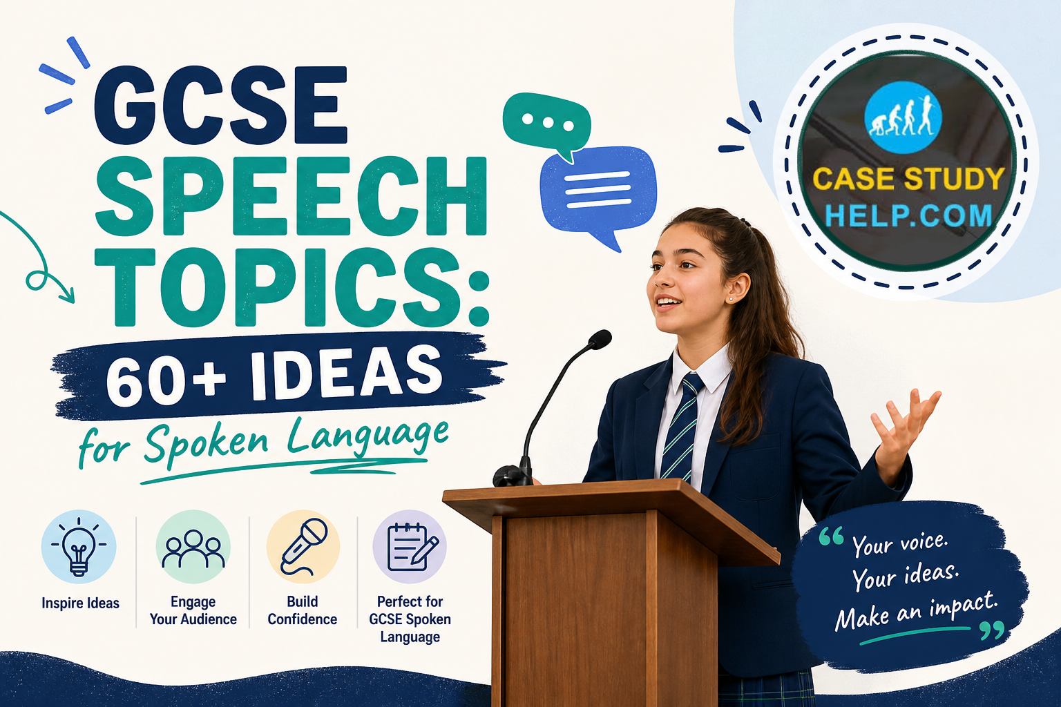 GCSE Speech Topics: 60+ Best Ideas for Spoken Language
