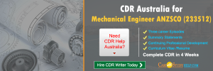 CDR Report for Mechanical Engineer | ANZSCO Code: 233512| CDR Help Australia