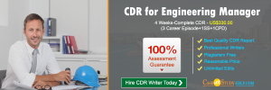 CDR Report for Engineering Manager | ANZSCO Code: 133211| CDR Help