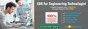 CDR Report for Engineering Technologist | ANZSCO Code: 233914| CDR Help